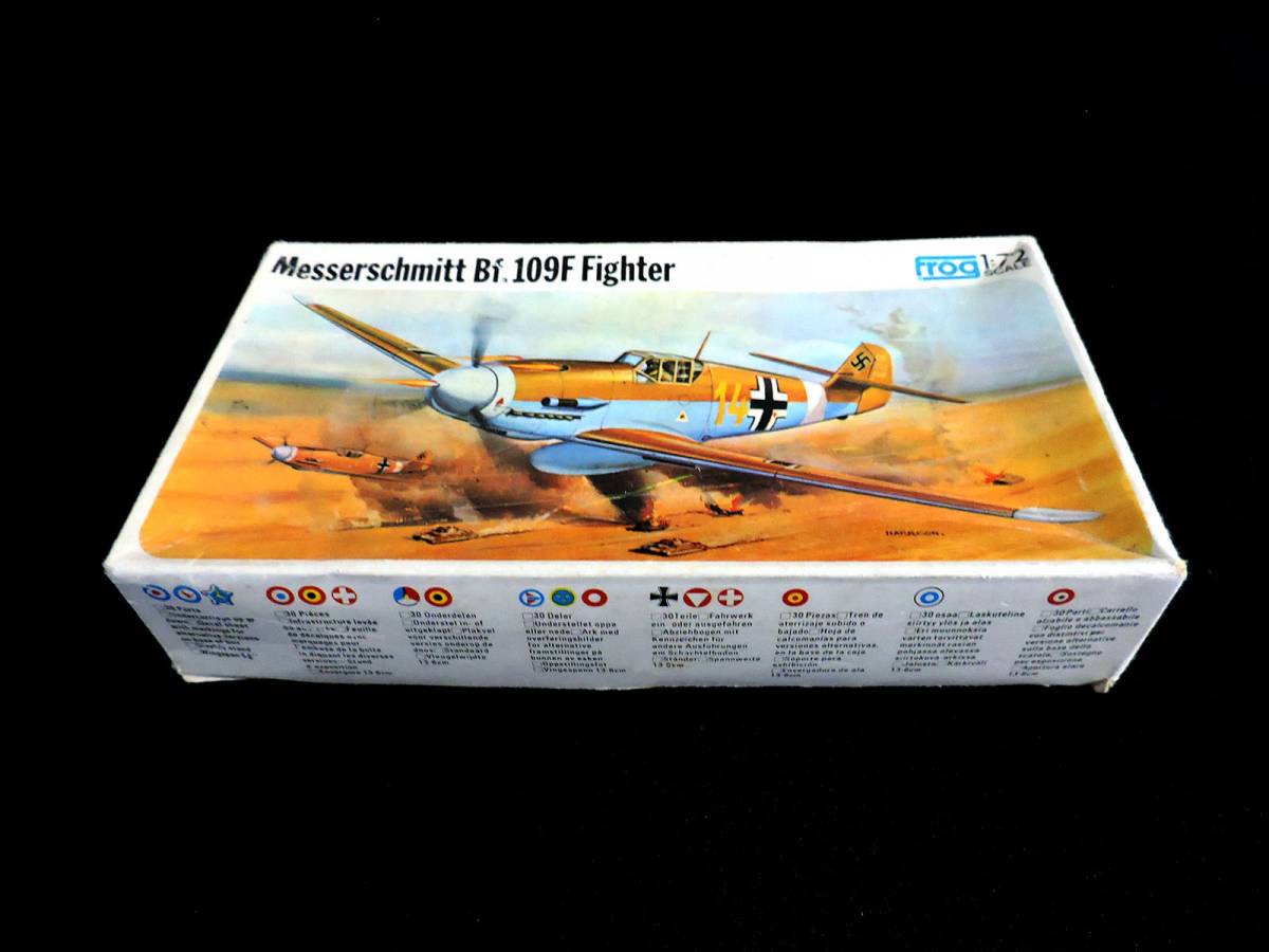 Messerschmitt Bf.109F — FROG — Ретро-Модели.Ру