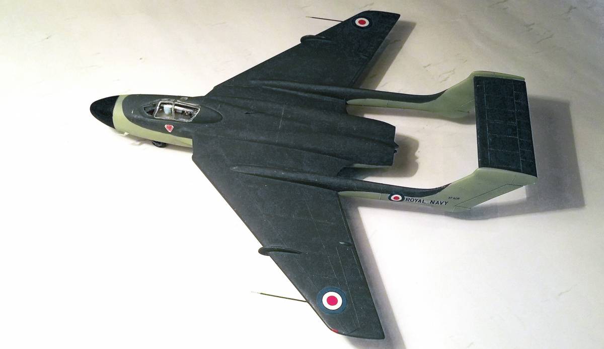 De Havilland DH.110 — FROG — Ретро-Модели.Ру