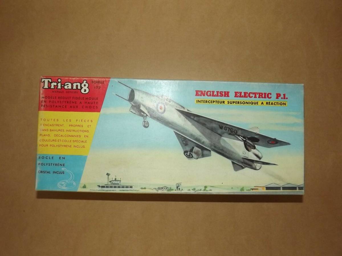 English Electric P.1 — FROG — Ретро-Модели.Ру