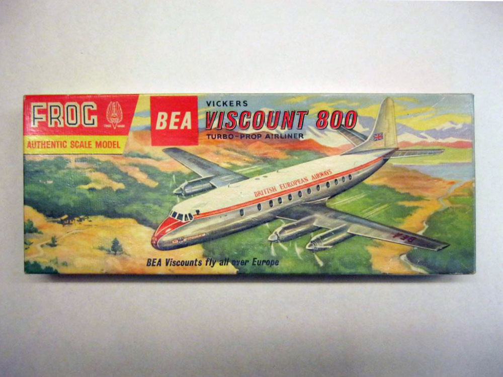 Vickers Viscount 800 — FROG — Ретро-Модели.Ру